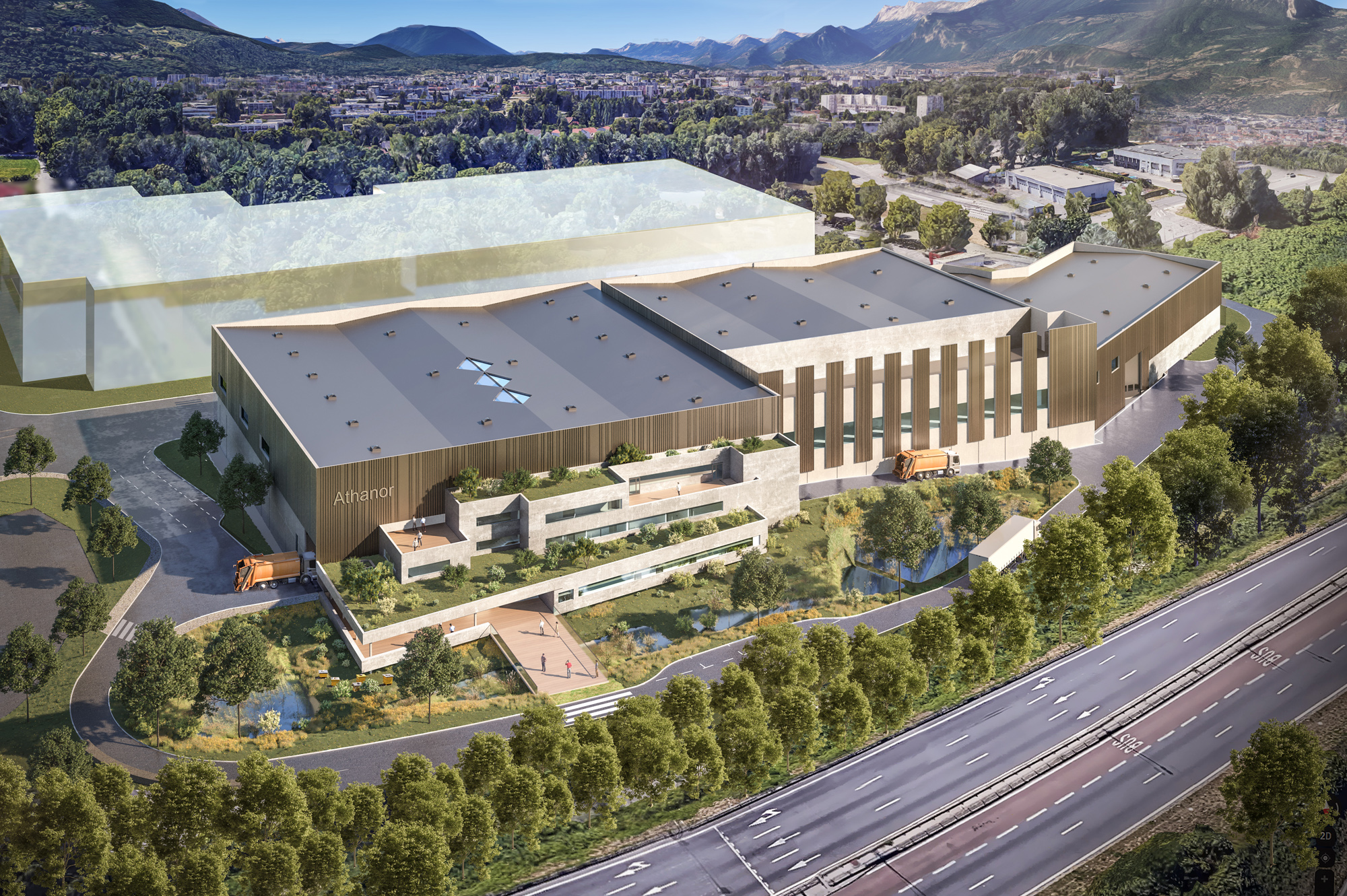 Modernisation of the Athanor sorting centre - Artelia Group