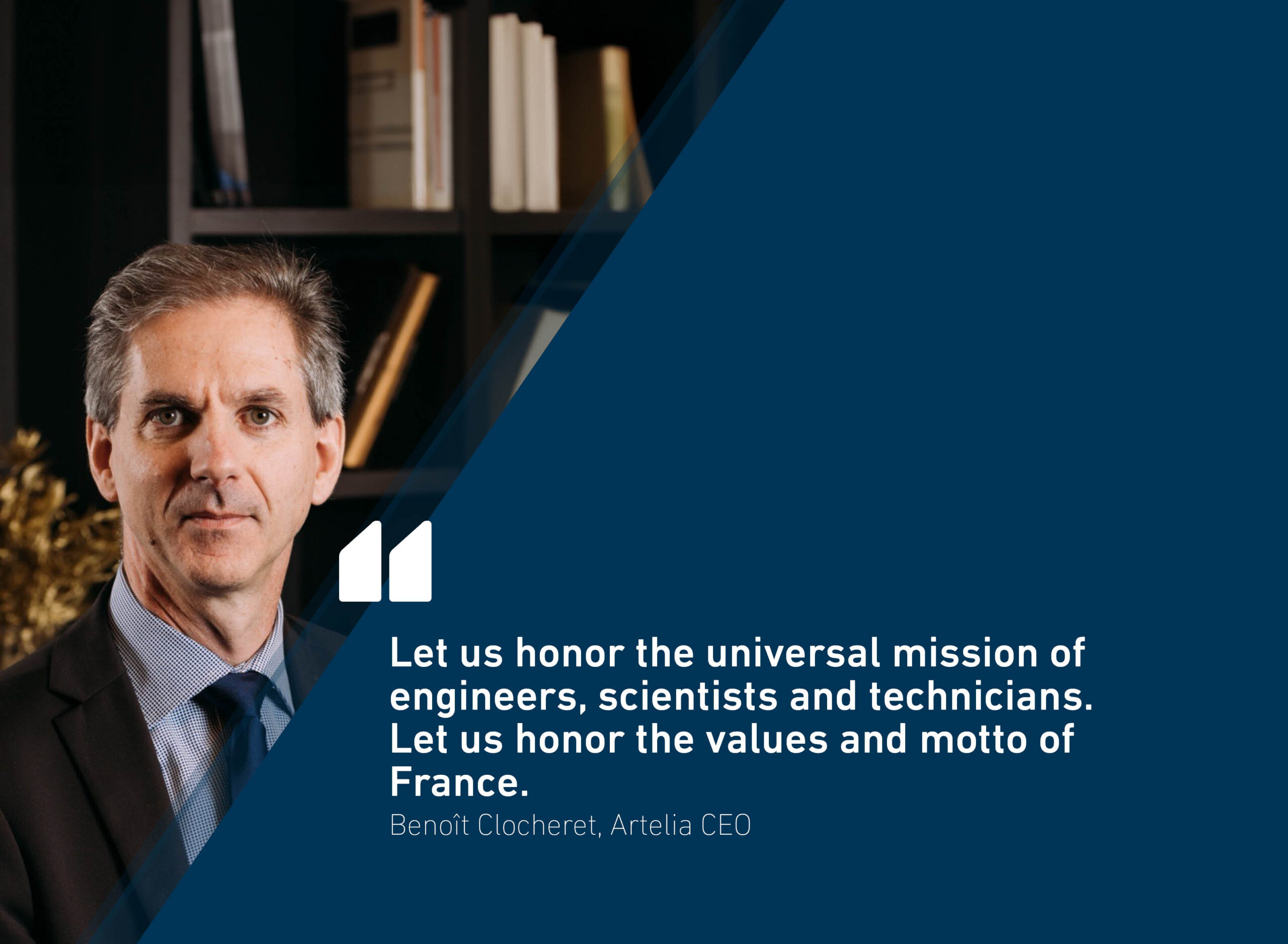 Benoît Clocheret: "Let us honor the universal mission of engineers ...